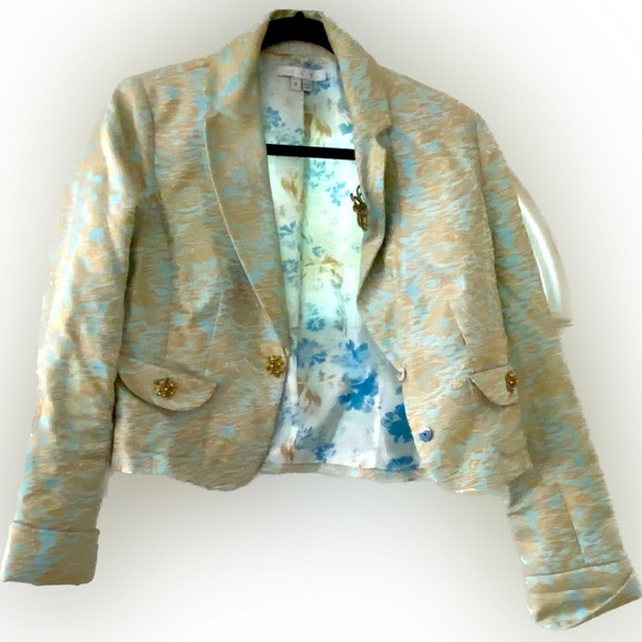Ice | Jackets & Coats | Ice Jacquard Womens Blazer | Poshmark